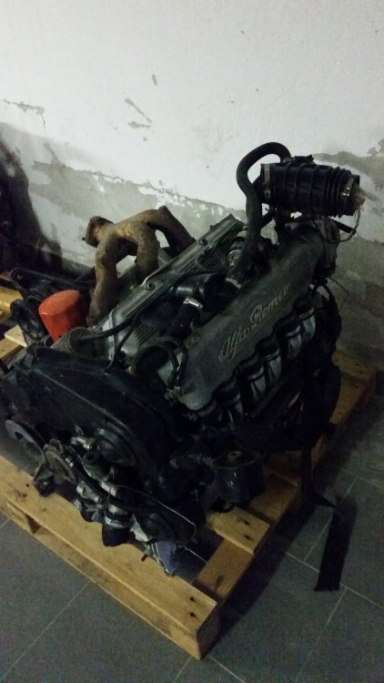 Motor V6 3000 12v Tyoe AR 6410 - Deler selges - Cuore Sportivo